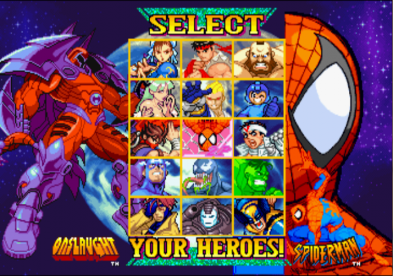 Onslaught- Marvel vs. Capcom - GamerBolt