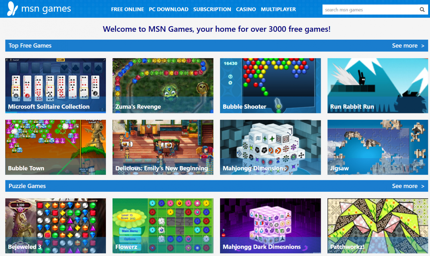 5 Best Free games that You Can Play on MSN - GamerBolt