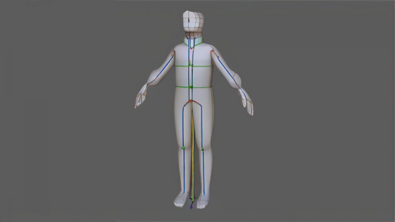 How to Make a Skeleton Game Model - Making a 3d skeleton model for ...