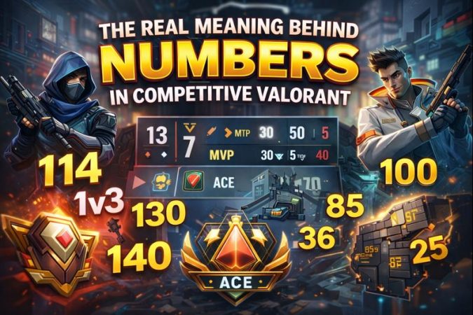The Real Meaning Behind Numbers in Competitive Valorant - GamerBolt